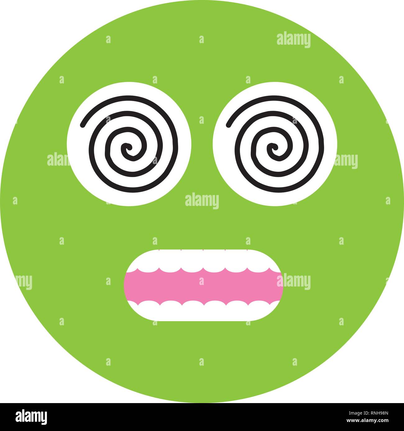Smileys emoji Lustig Stock-Vektorgrafik - Alamy