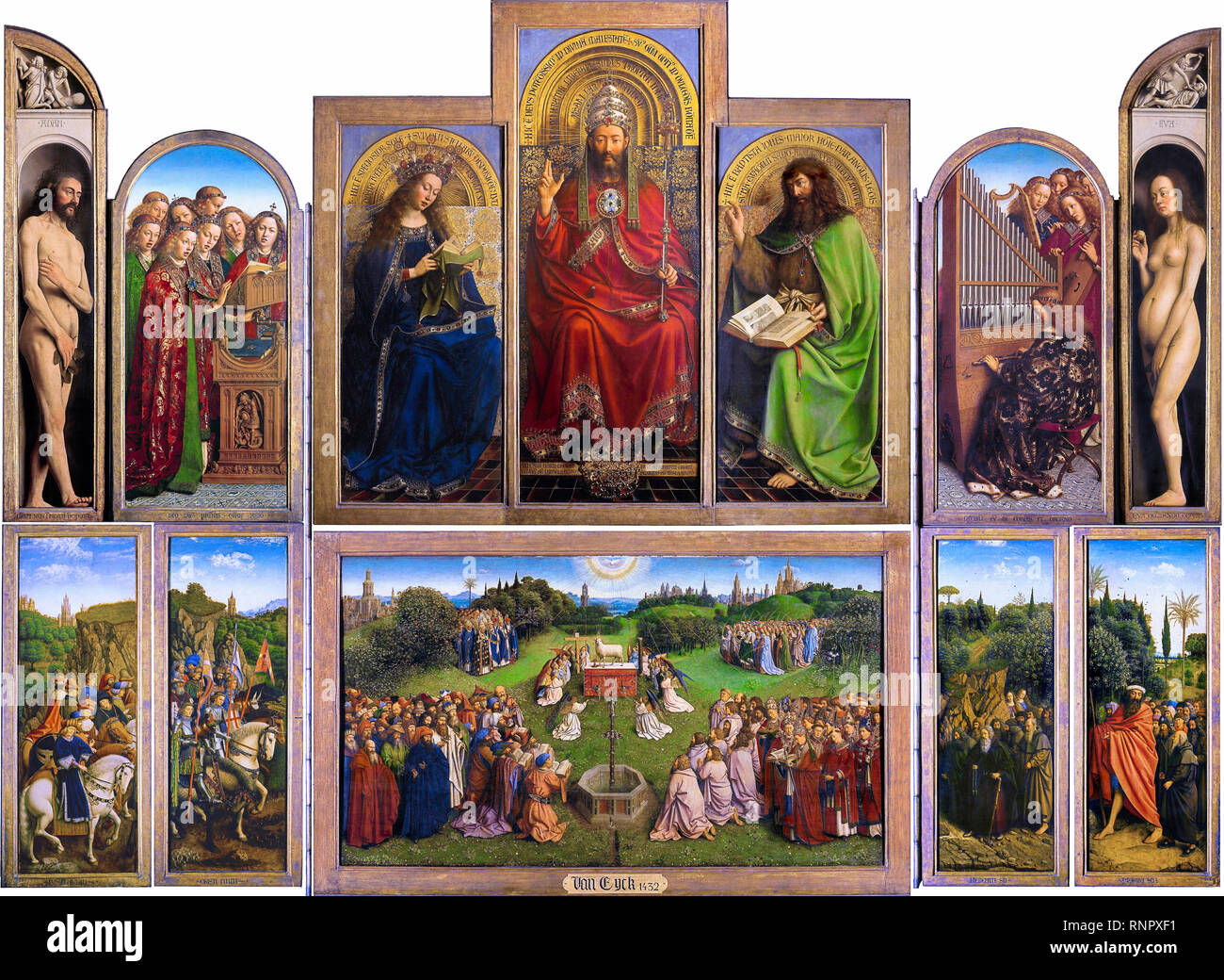 Ghent Altarpiece Stockfotos und -bilder Kaufen - Alamy