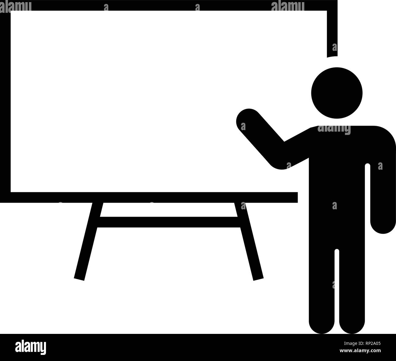 Vorstellung Icon Design Template vector isoliert Abbildung Stock ...