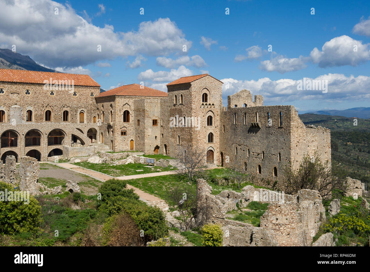 Mystras palast -Fotos und -Bildmaterial in hoher Auflösung – Alamy