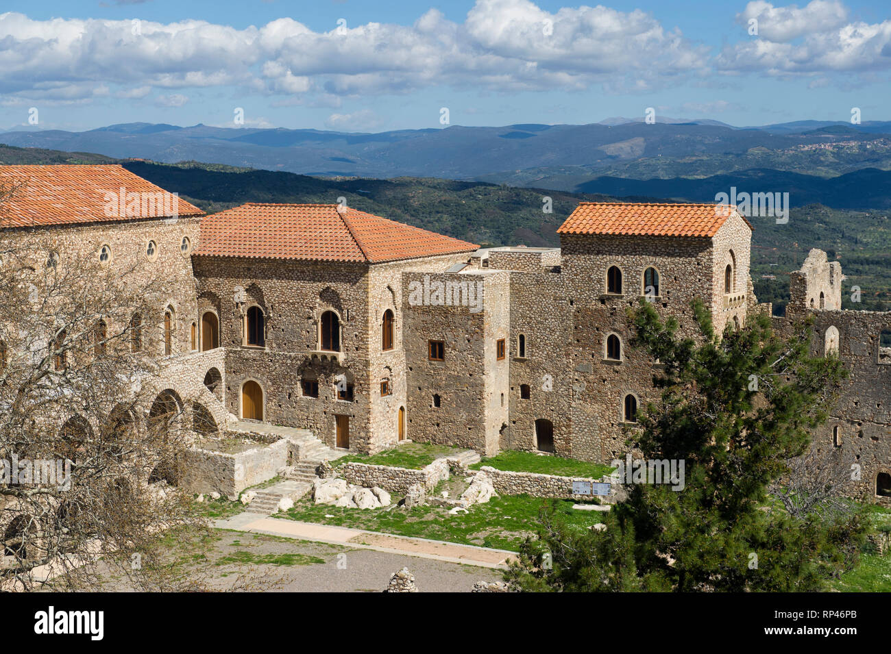 Mystras palast -Fotos und -Bildmaterial in hoher Auflösung – Alamy