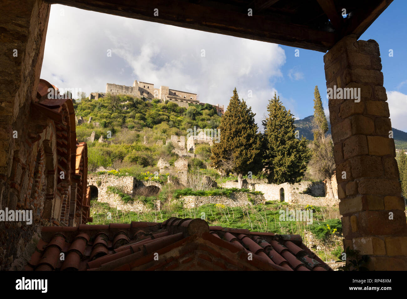 Mystras palast -Fotos und -Bildmaterial in hoher Auflösung – Alamy
