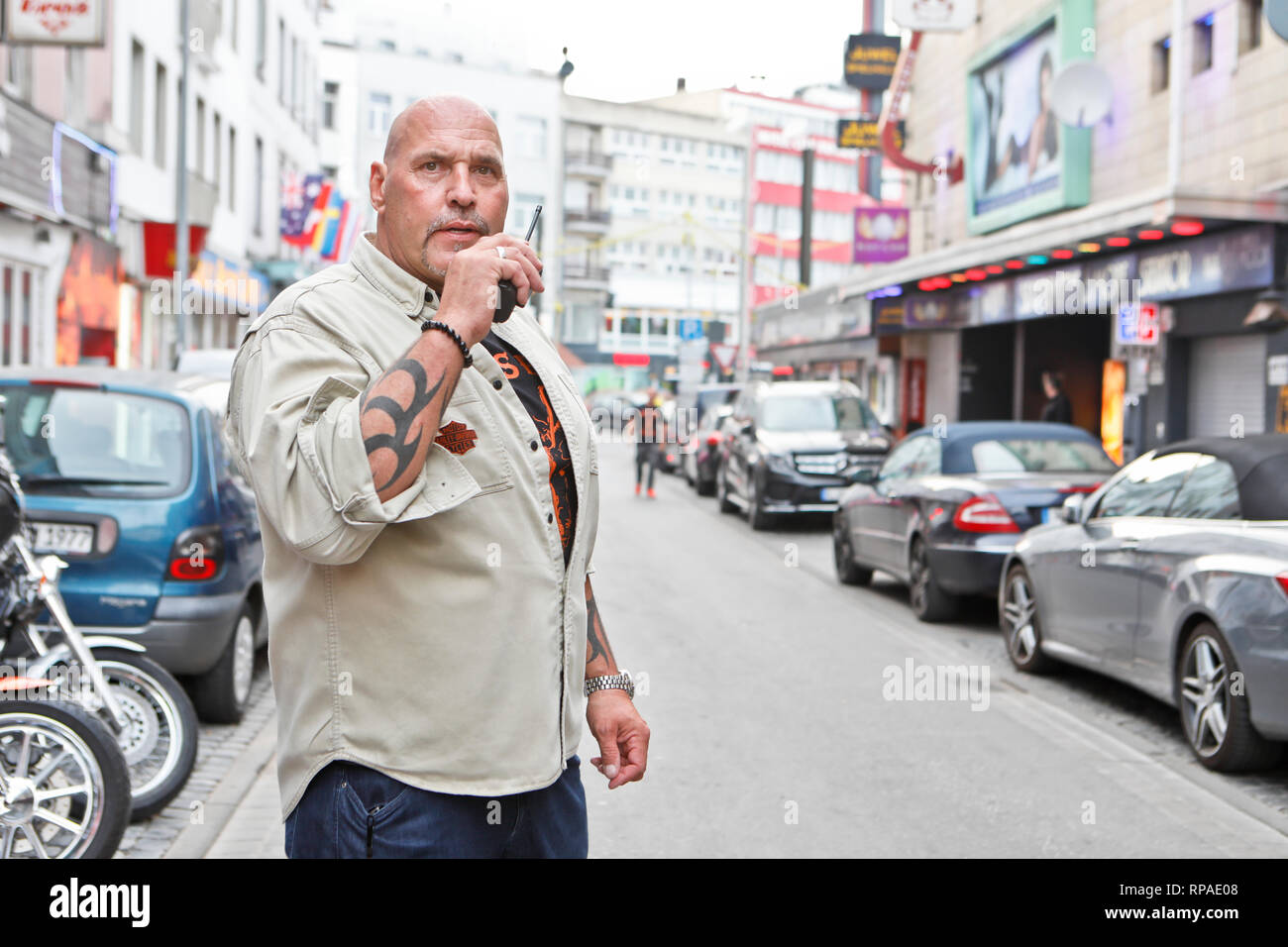 Hannover, Deutschland. 08 Juni, 2018. Der ehemalige Chef der Hells ...