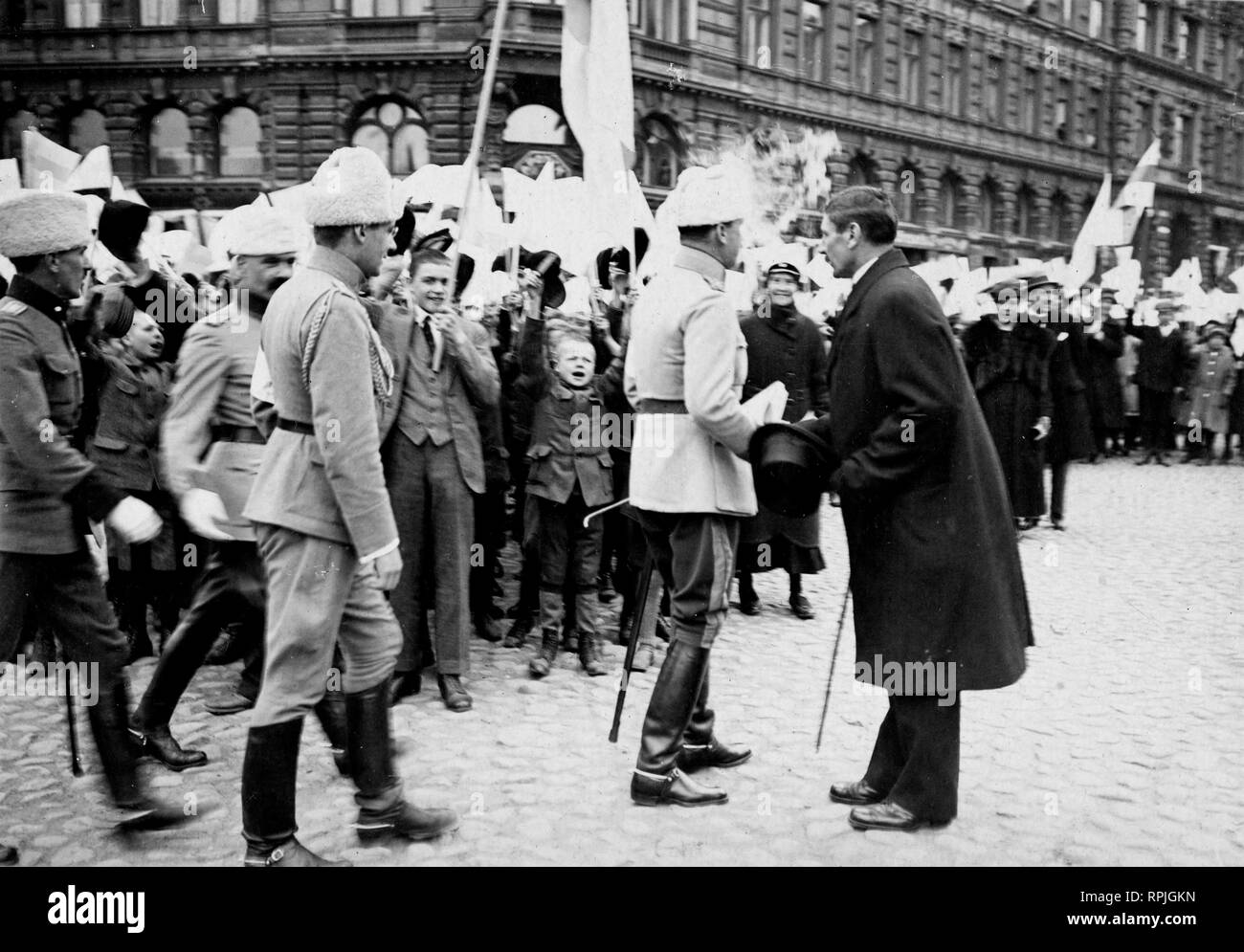 Carl gustaf emil mannerheim Schwarzweiß-Stockfotos und -bilder - Alamy