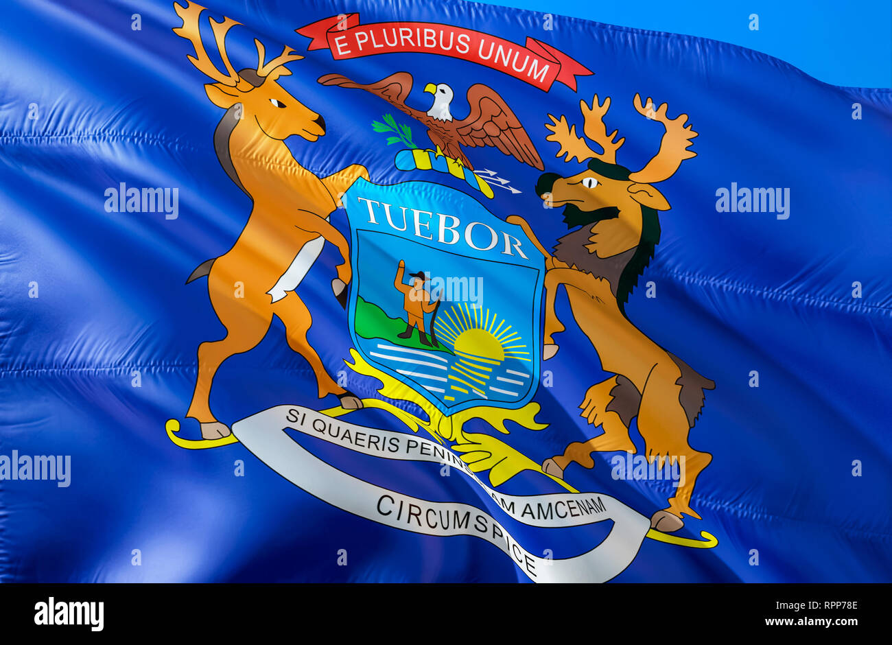 Lansing Michigan City Stockfotos und -bilder Kaufen - Alamy