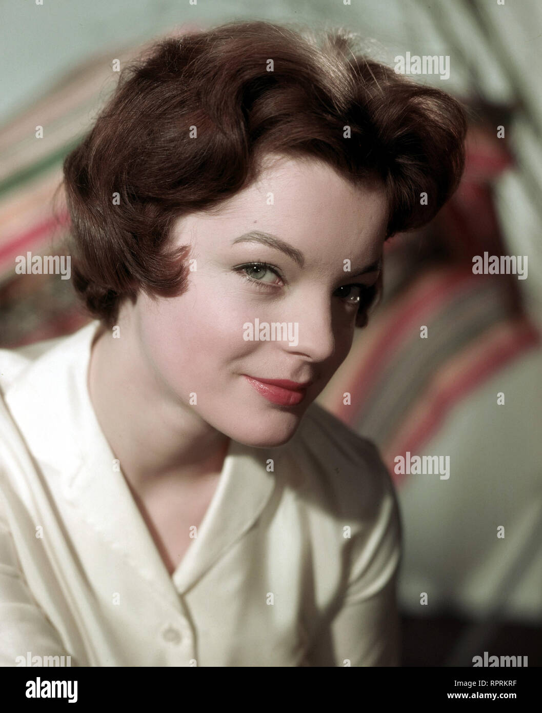 ROMY SCHNEIDER, Porträt, ca. 1958 Stockfotografie - Alamy