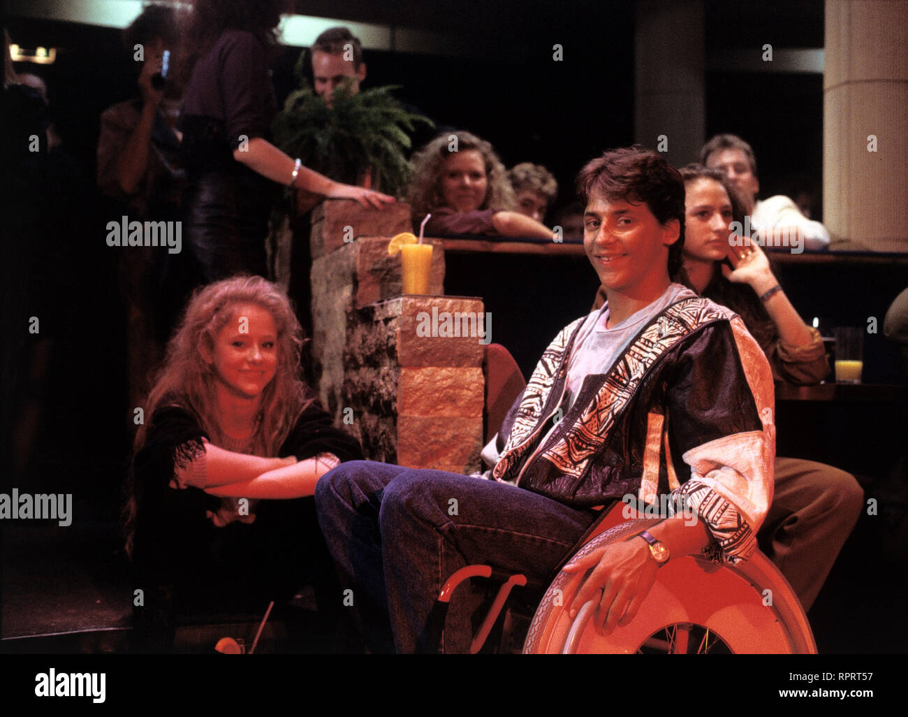 ANNA - DER FILM/BRD 1988 / Frank Strecker Szene mit Silvia Seidel (Anna ...