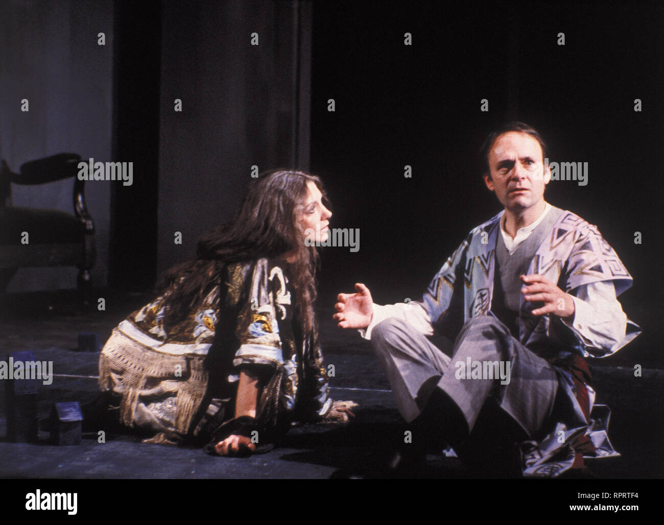 DIE SCHWÄRMER/Schauspiel von Robert Musil/Szene mit ERIKA PLUHAR als ...