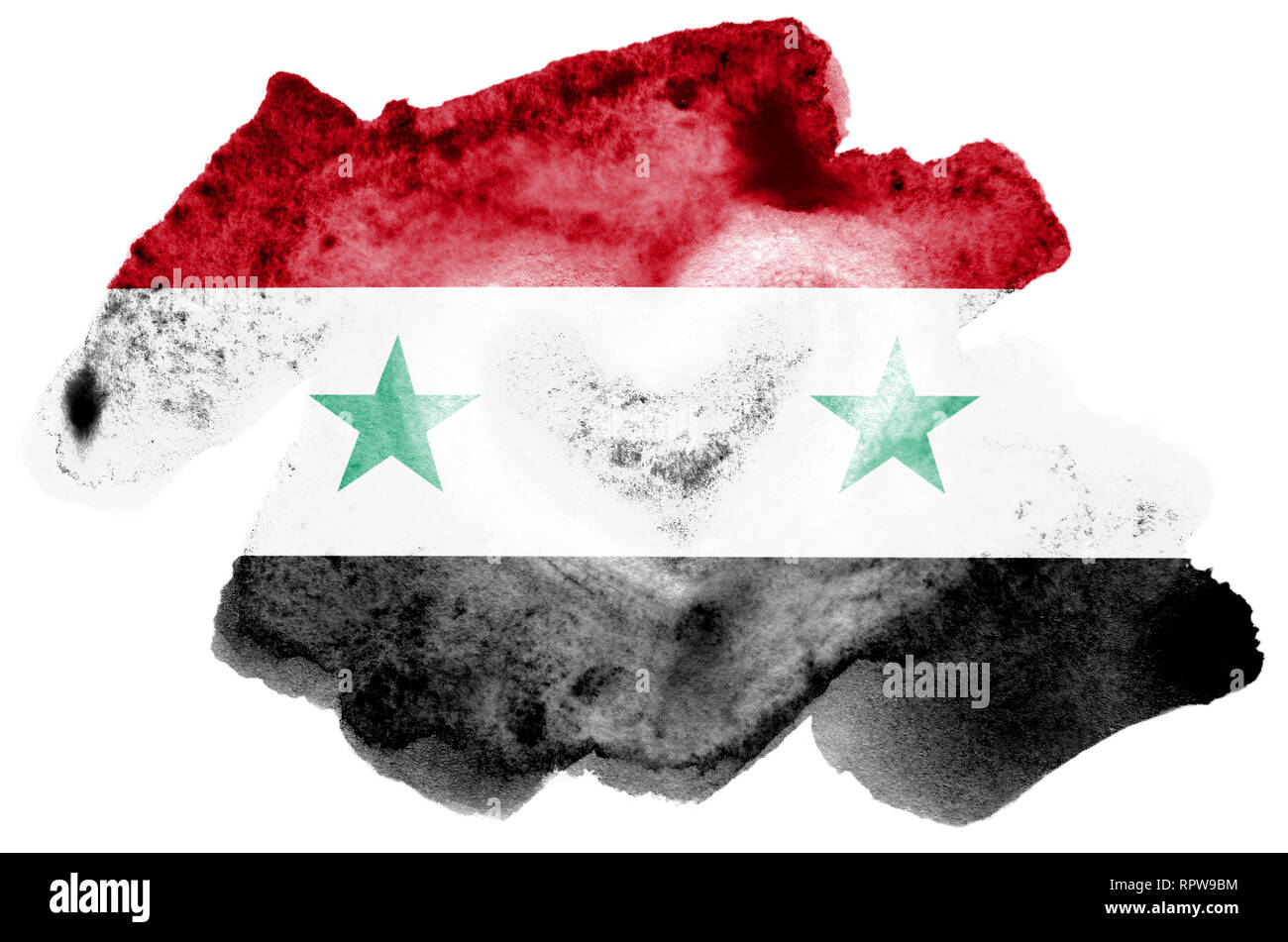 Syria Flag Flags Country Stockfotos und -bilder Kaufen - Alamy