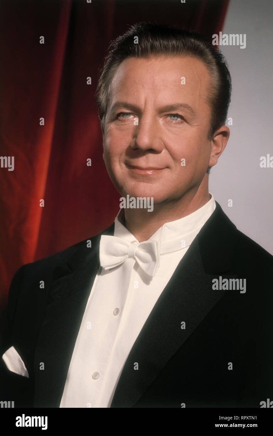 RUDOLF SCHOCK, Tenor, Studioaufnahme, Ca. 1958 Stockfotografie - Alamy