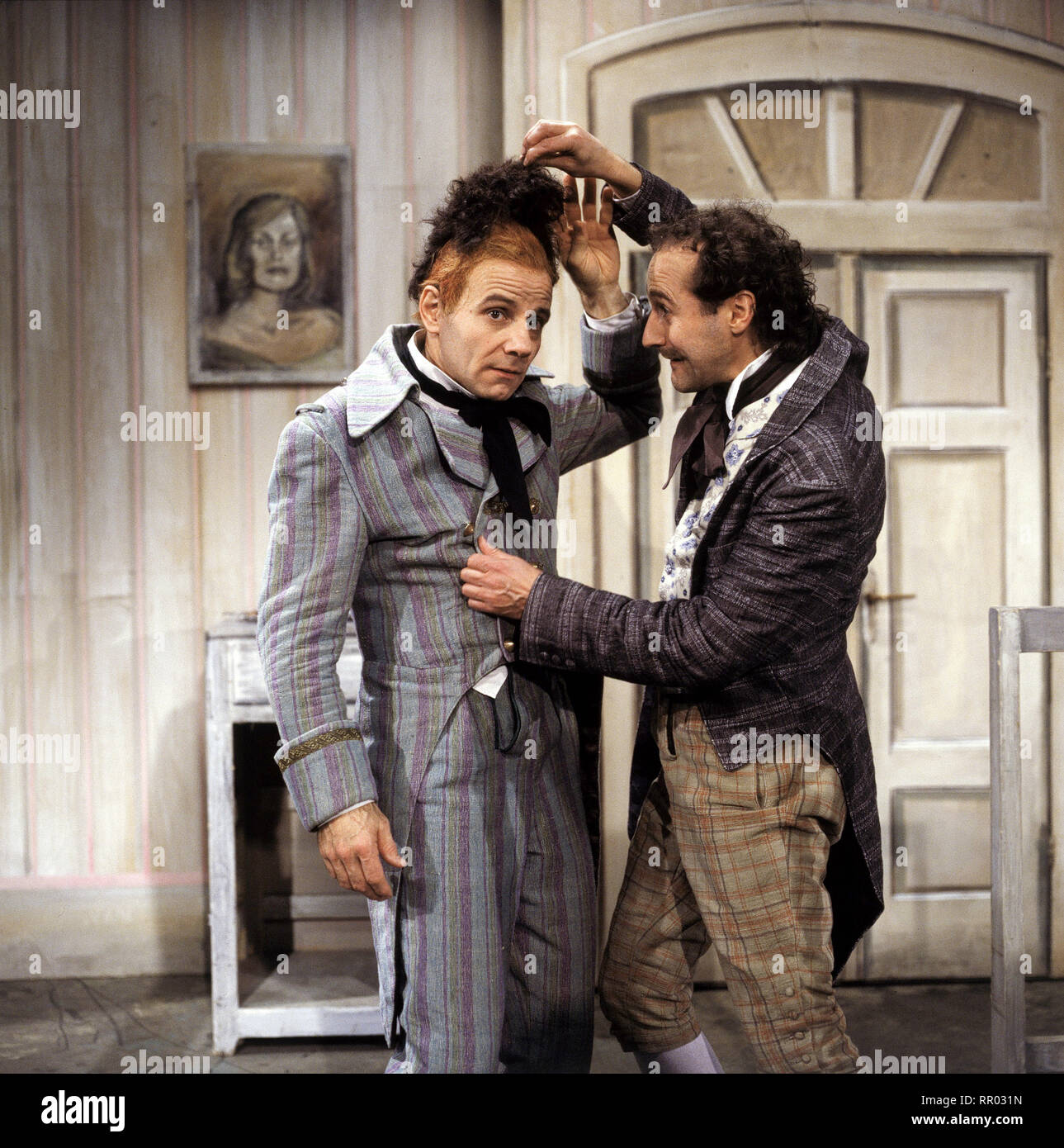 DER TALISMAN/Lutz Büscher Szene mit Nikolaus Paryla (Titus Feuerfuchs ...