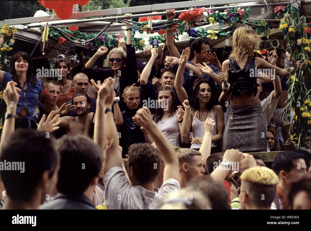 Berlin Love Parade Stockfotos und -bilder Kaufen - Alamy