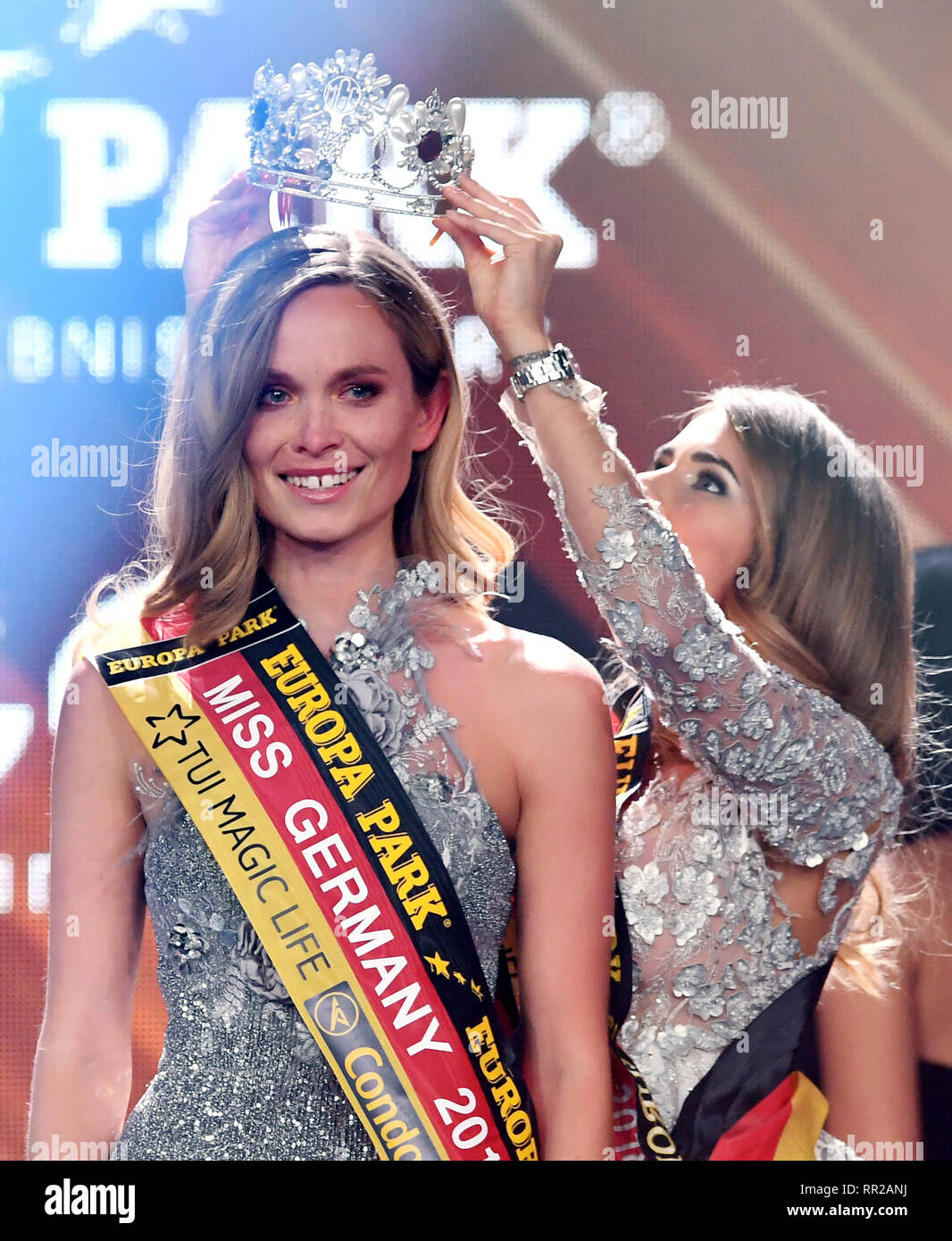 Rust, Deutschland. 23 Feb, 2019. Miss Baden-Württemberg, Nadine Berneis ...