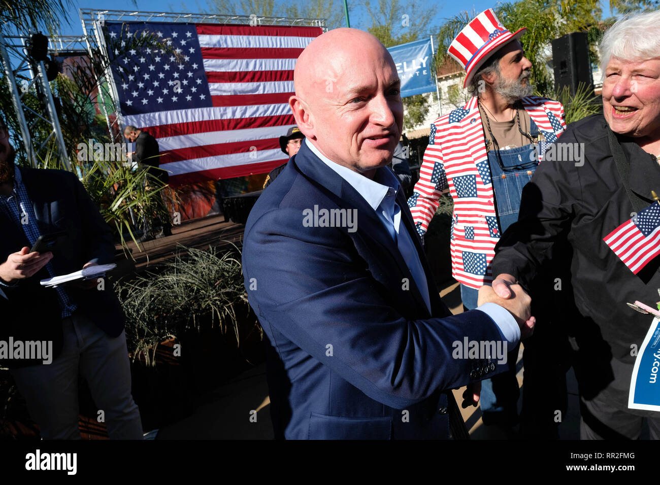 Tucson, Arizona, USA. 23 Feb, 2019. Februar 23, 2019 - der ehemalige ...