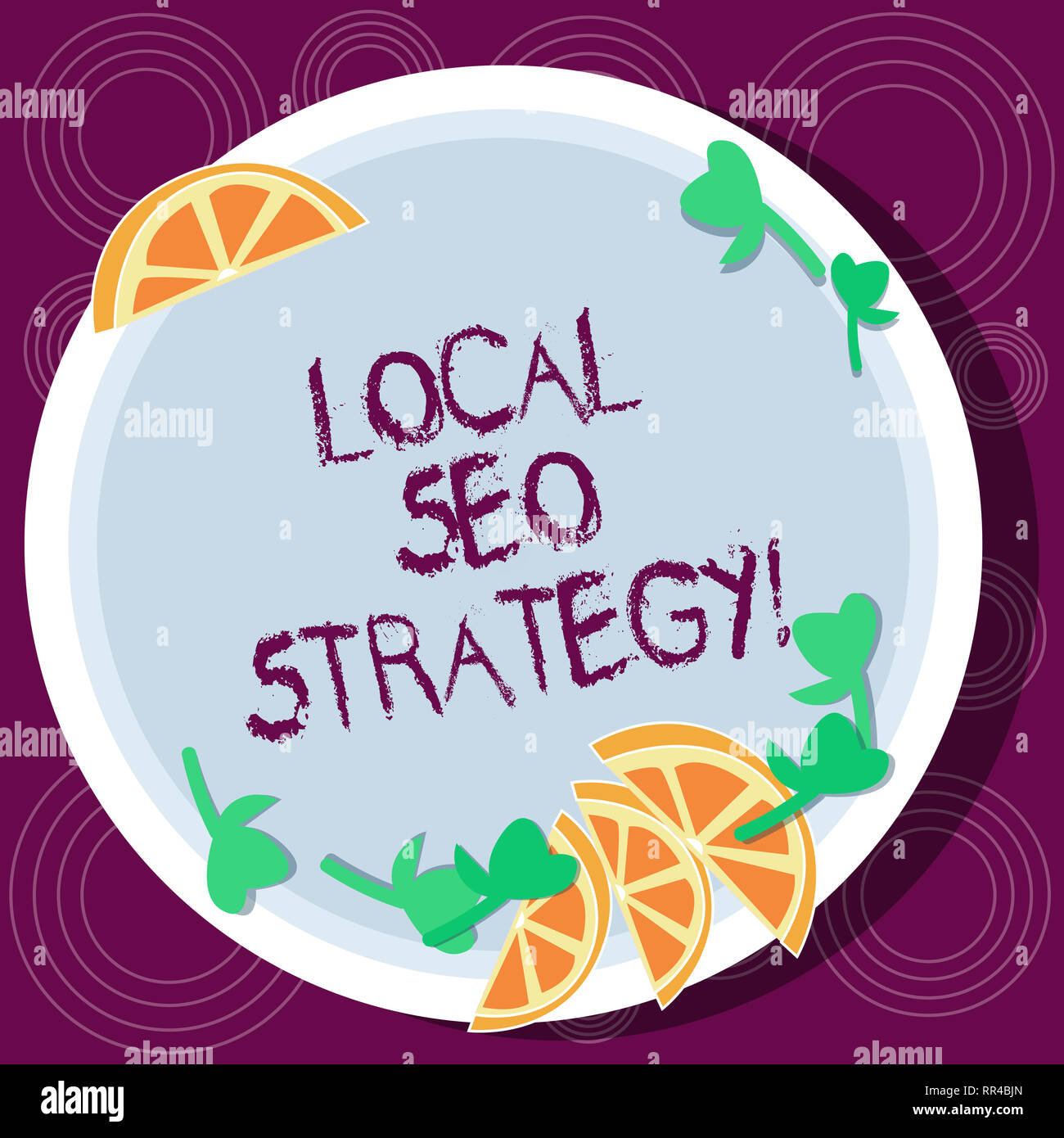 Wort schreiben Text lokalen SEO-Strategie. Business Konzept für ... Wort schreiben Text lokalen SEO-Strategie. Business Konzept für ...