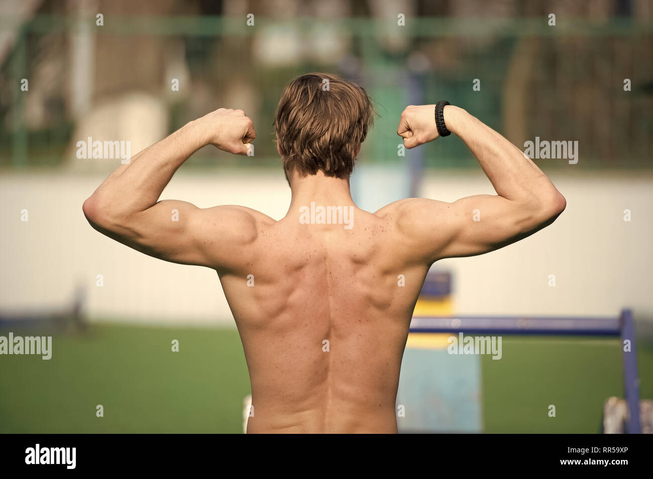 Muskulöser rücken -Fotos und -Bildmaterial in hoher Auflösung – Alamy