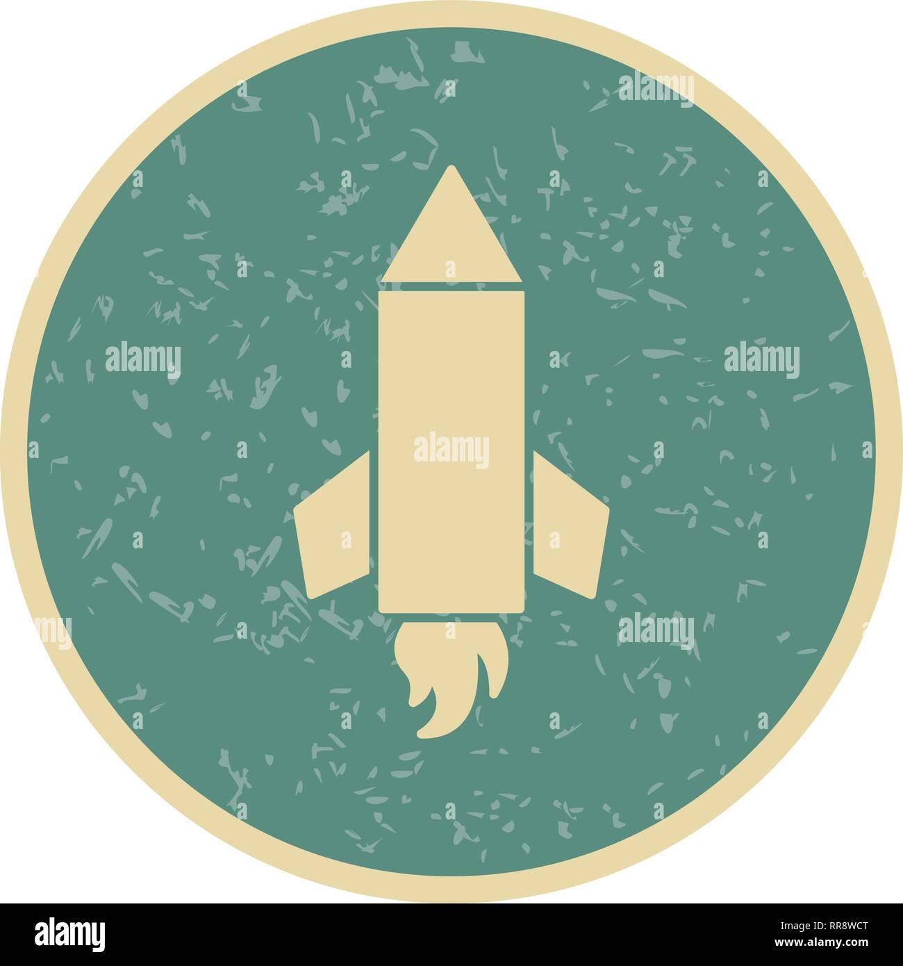 Bleistift Rakete Vektor Icon Zeichen Symbol Vektor Illustration für den ...