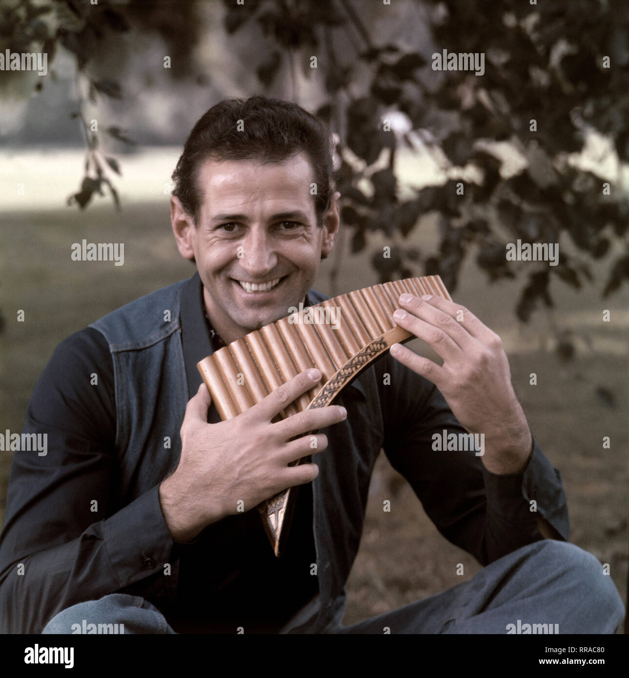 GHEORGHE ZAMFIR/Gheorghe Zamfir mit Panflöte (Panflöte), 80er. United ...
