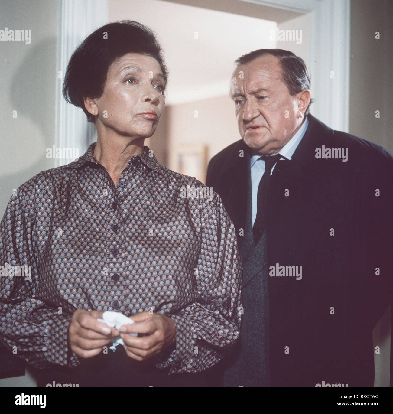 DER ALTE/... tot ist tot/AGNES FINK (Josefa Burger), Siegfried Lowitz ...