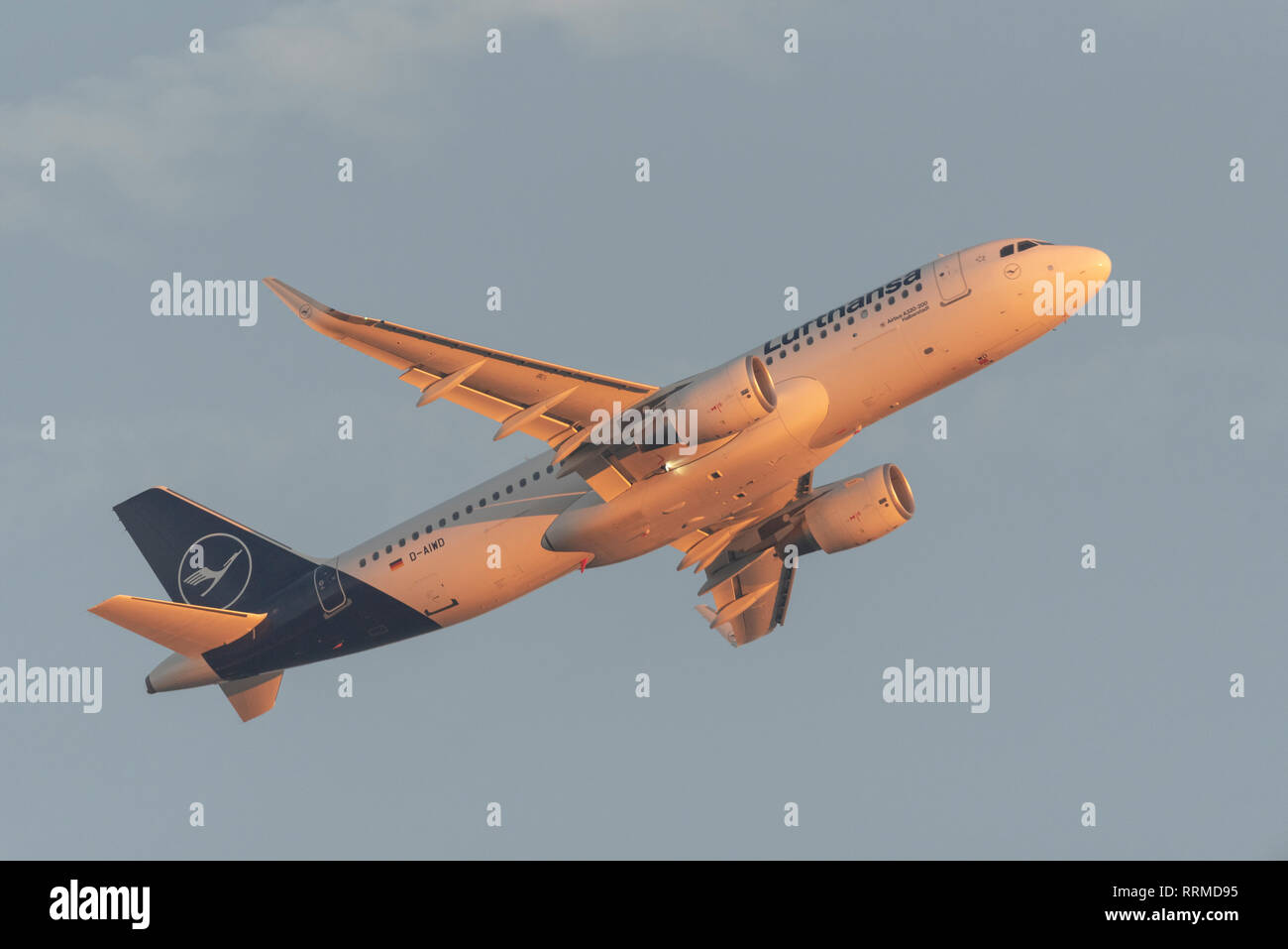 Lufthansa a320 im flug -Fotos und -Bildmaterial in hoher Auflösung – Alamy