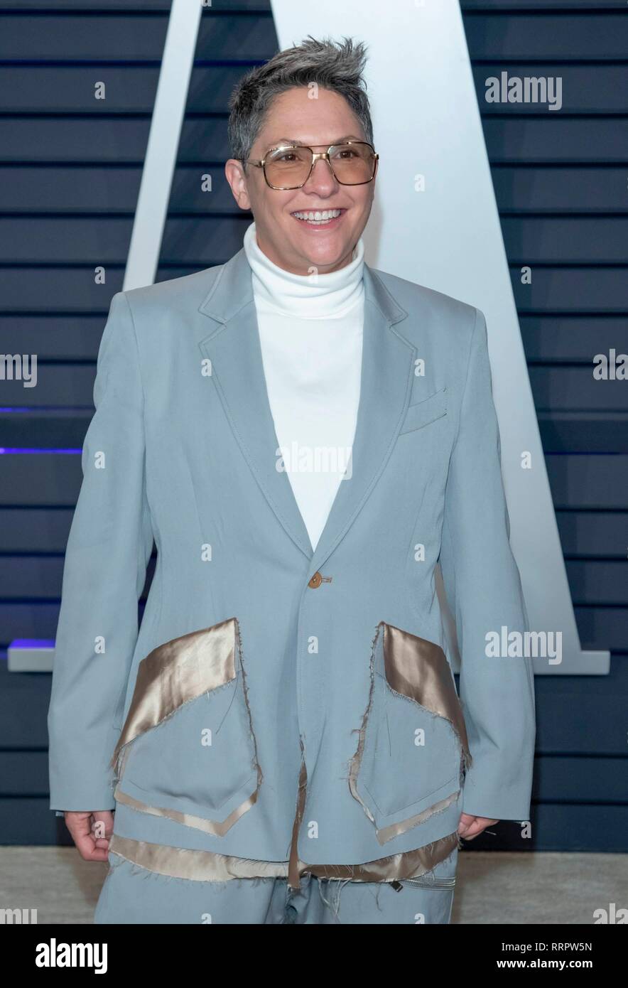 Jill Soloway besucht die Vanity Fair Oscar Party im Wallis Annenberg ...