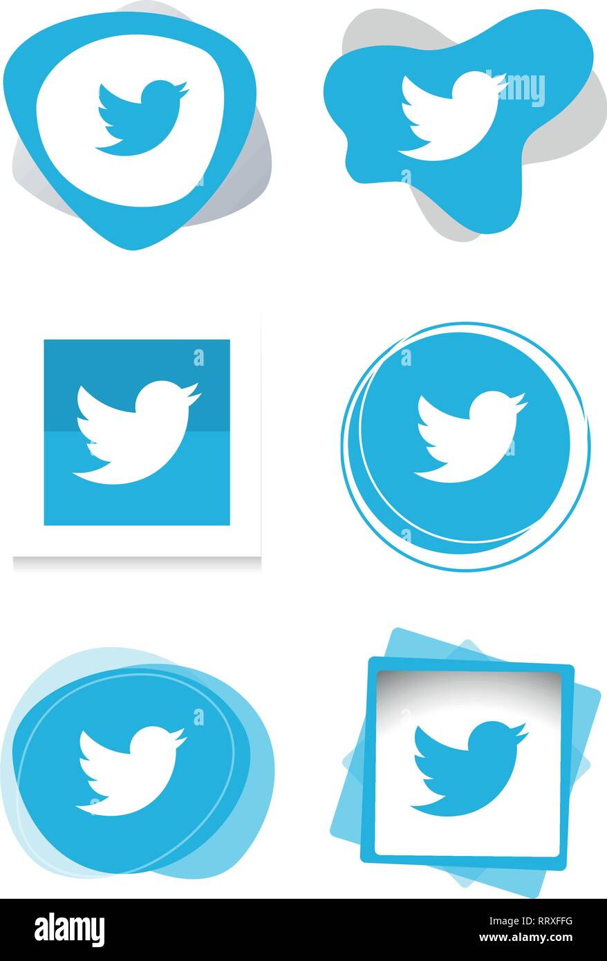 Twitter symbol Stock-Vektorgrafiken kaufen - Alamy