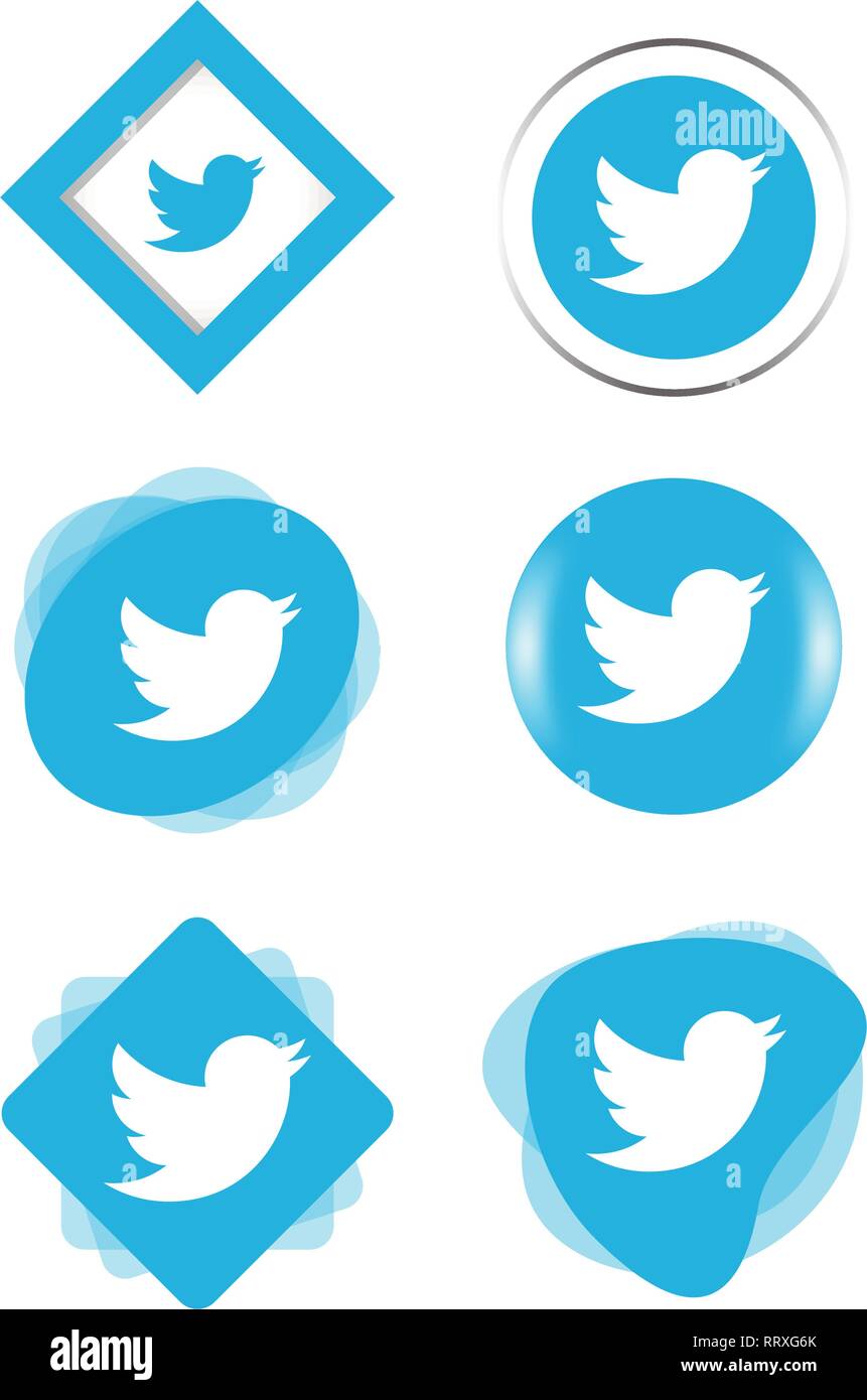 Twitter symbol Stock-Vektorgrafiken kaufen - Alamy