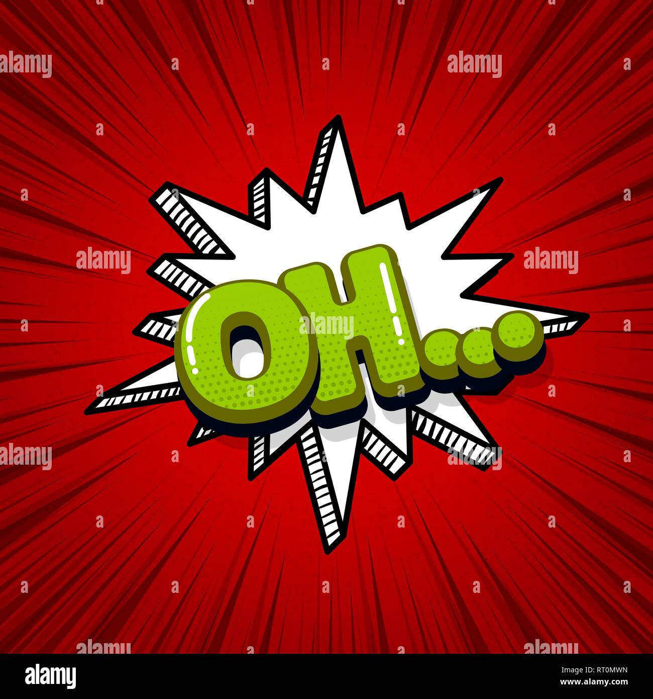 Cartoon wort ach so -Fotos und -Bildmaterial in hoher Auflösung – Alamy