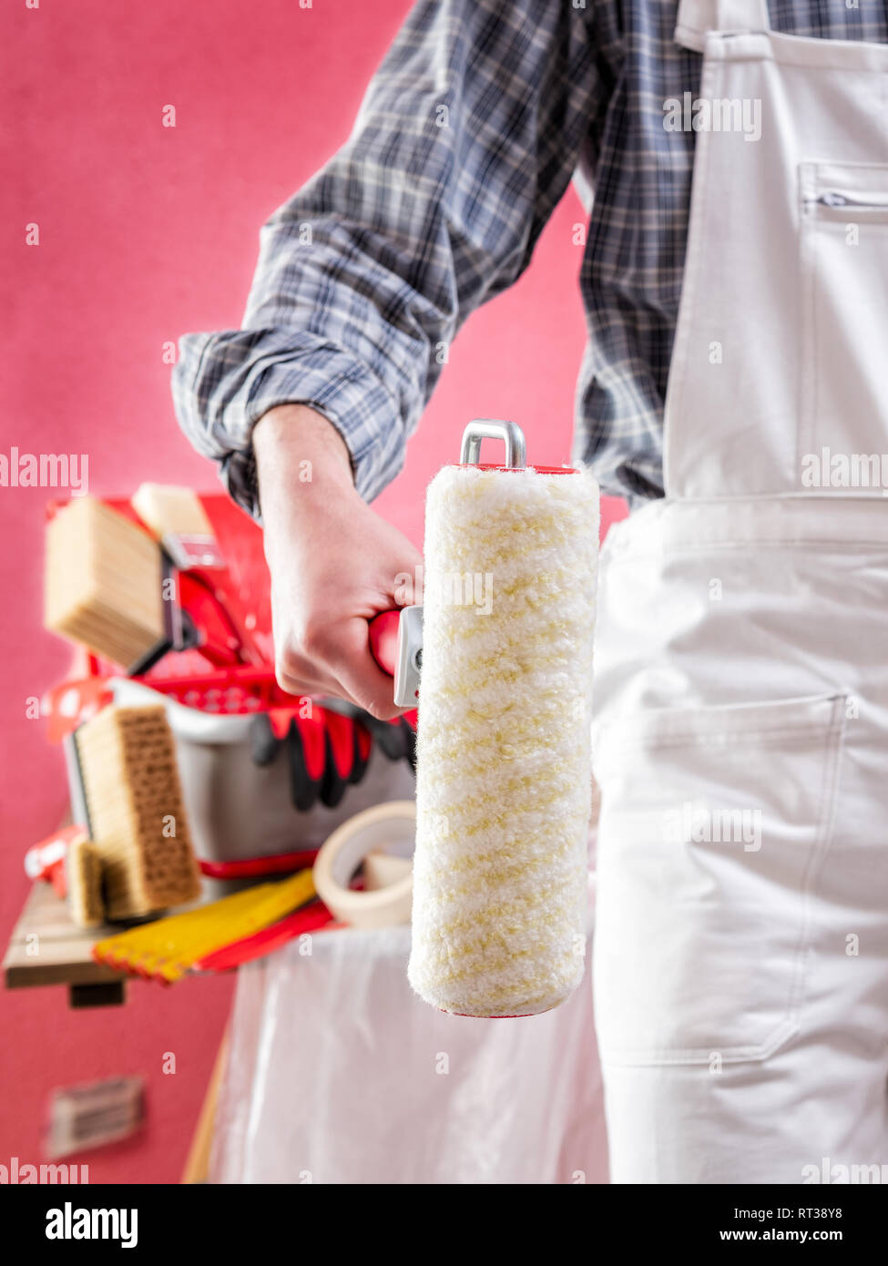 Maler Mit Arbeit Stockfotos und -bilder Kaufen - Alamy