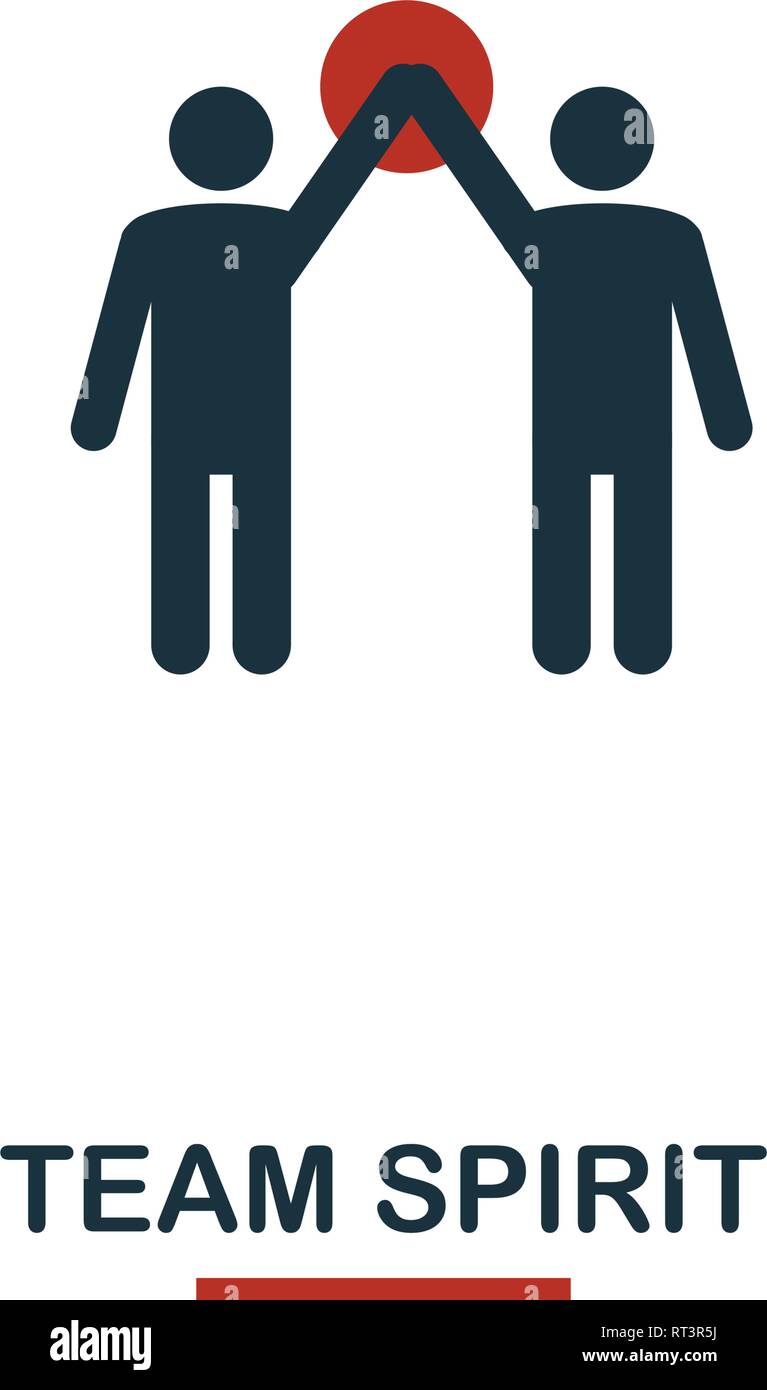 Teamgeist Symbol. Premium Design von Teamarbeit. UI und UX. Pixel ...