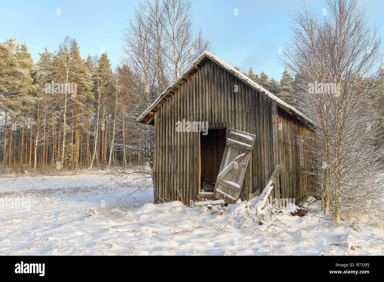 Baum mit scheune -Fotos und -Bildmaterial in hoher Auflösung – Alamy