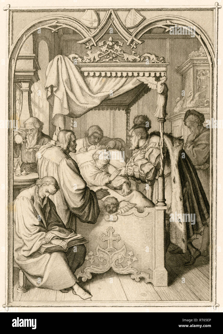 Martin Luther ist sehr krank, der Kurfürst Johann Friedrich ist ein ...