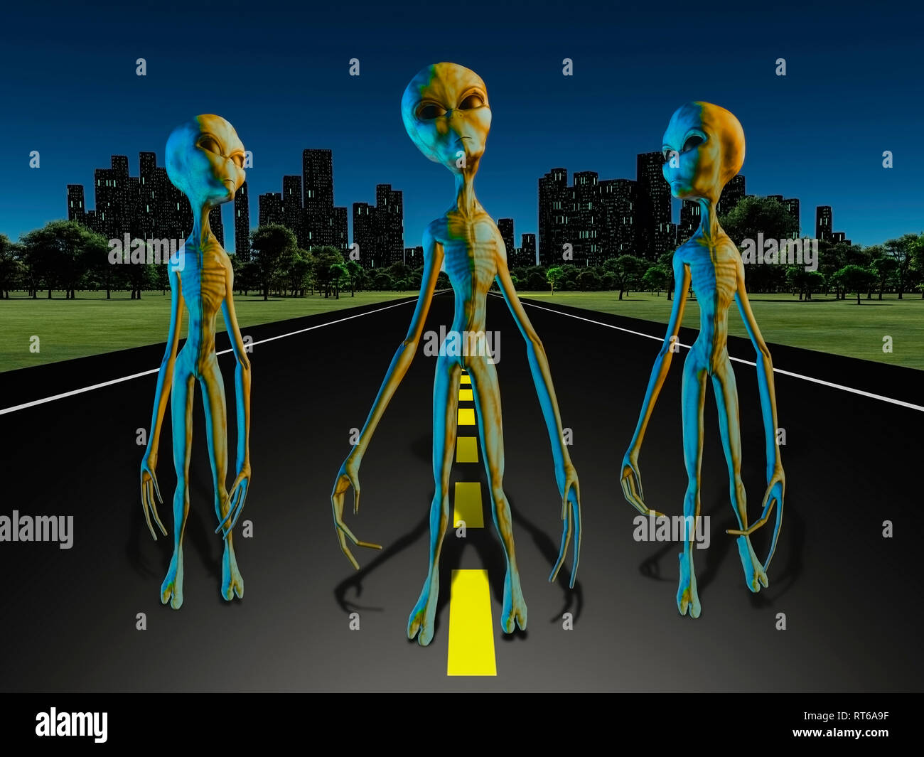 Abduction Aliens Stockfotos und -bilder Kaufen - Alamy