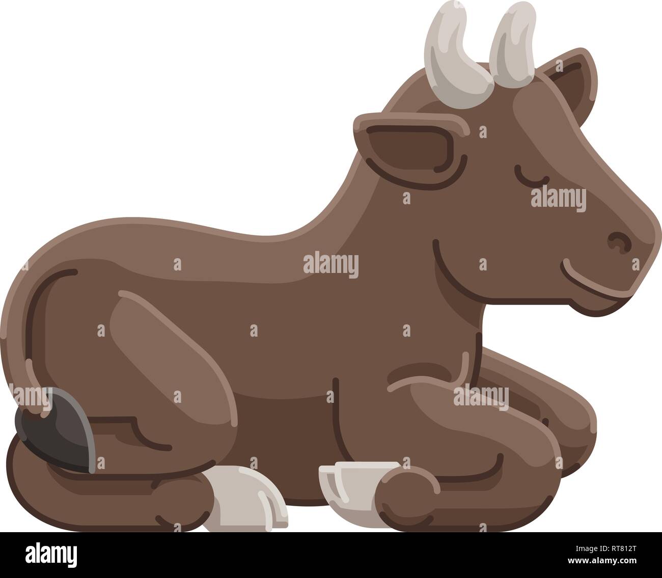 Dibujos animados de vaca feliz -Fotos und -Bildmaterial in hoher ...