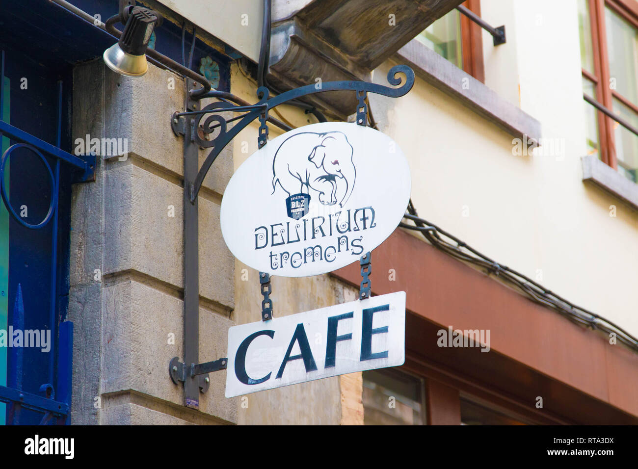 Brussels belgium delirium cafe -Fotos und -Bildmaterial in hoher ...