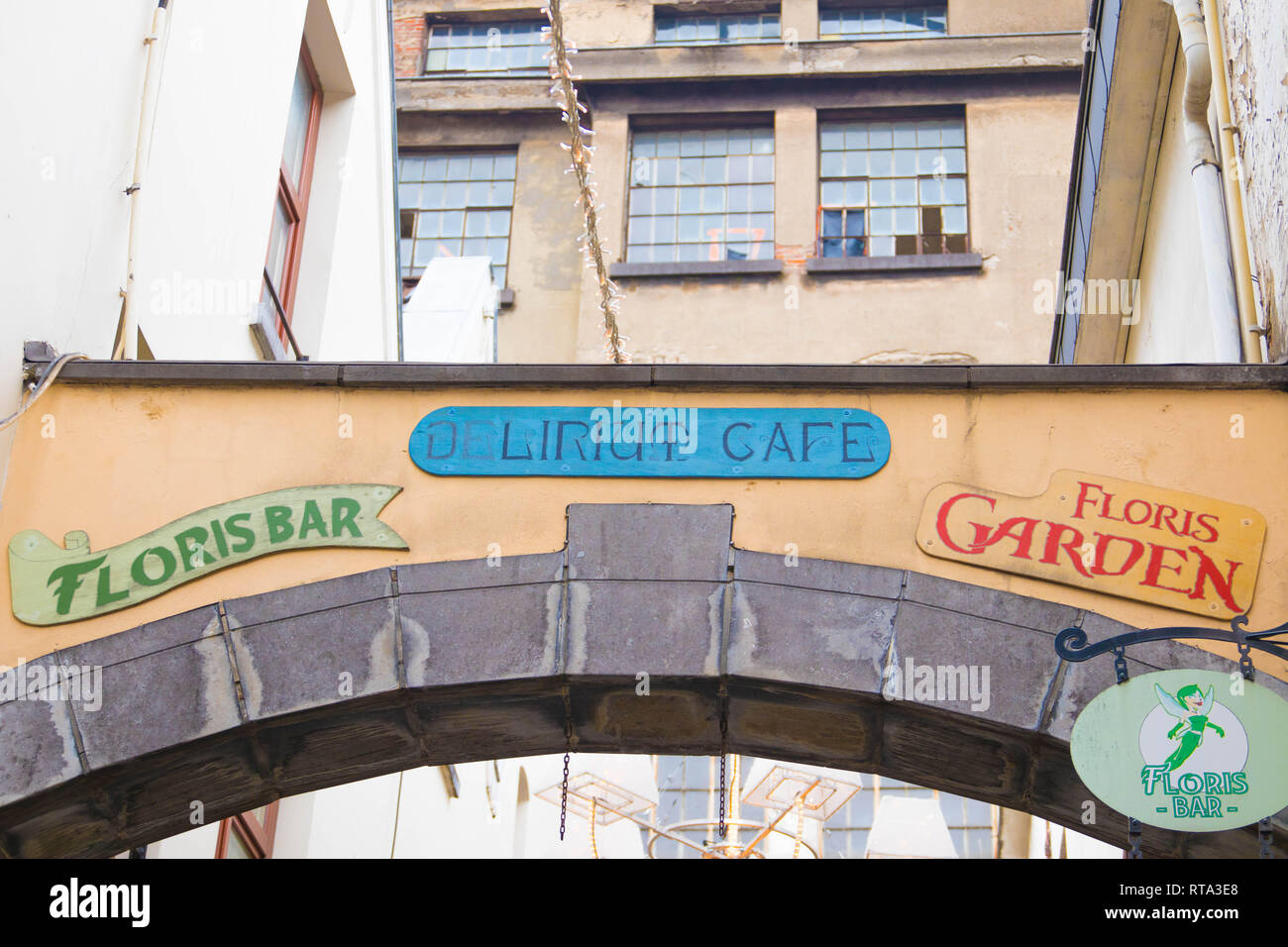 Brussels belgium delirium cafe -Fotos und -Bildmaterial in hoher ...