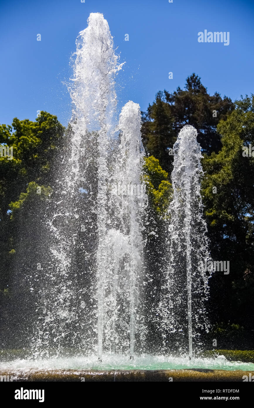 Dynamischer springbrunnen -Fotos und -Bildmaterial in hoher Auflösung ...