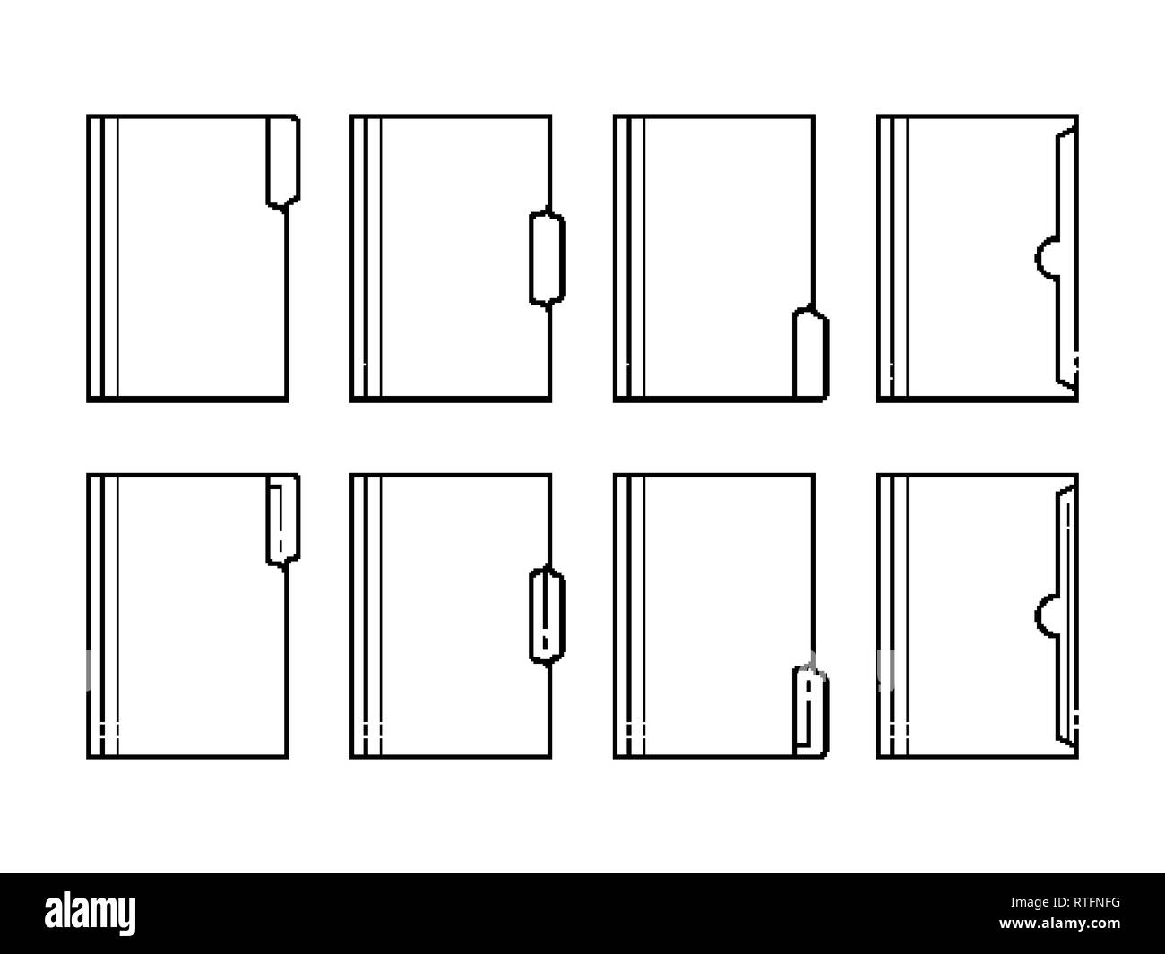 Der ordner Schwarzweiß-Stockfotos und -bilder - Alamy