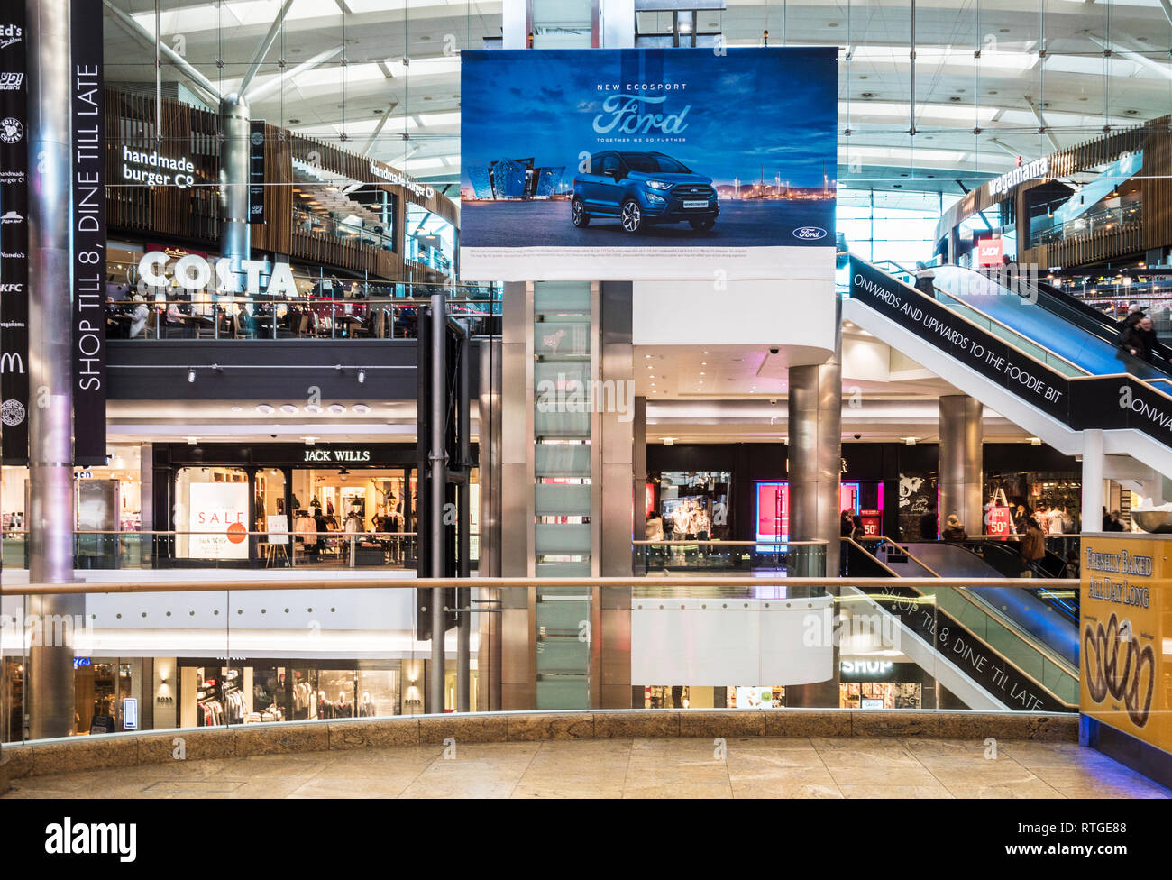 Shops westquay shopping centre southampton -Fotos und -Bildmaterial in ...