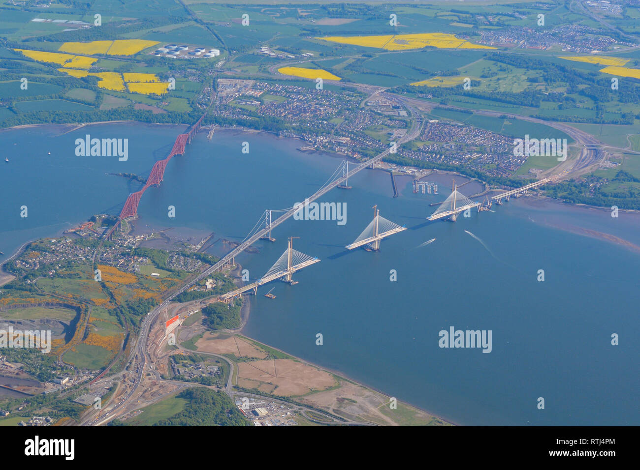 Queensferry crossing bridge -Fotos und -Bildmaterial in hoher Auflösung ...