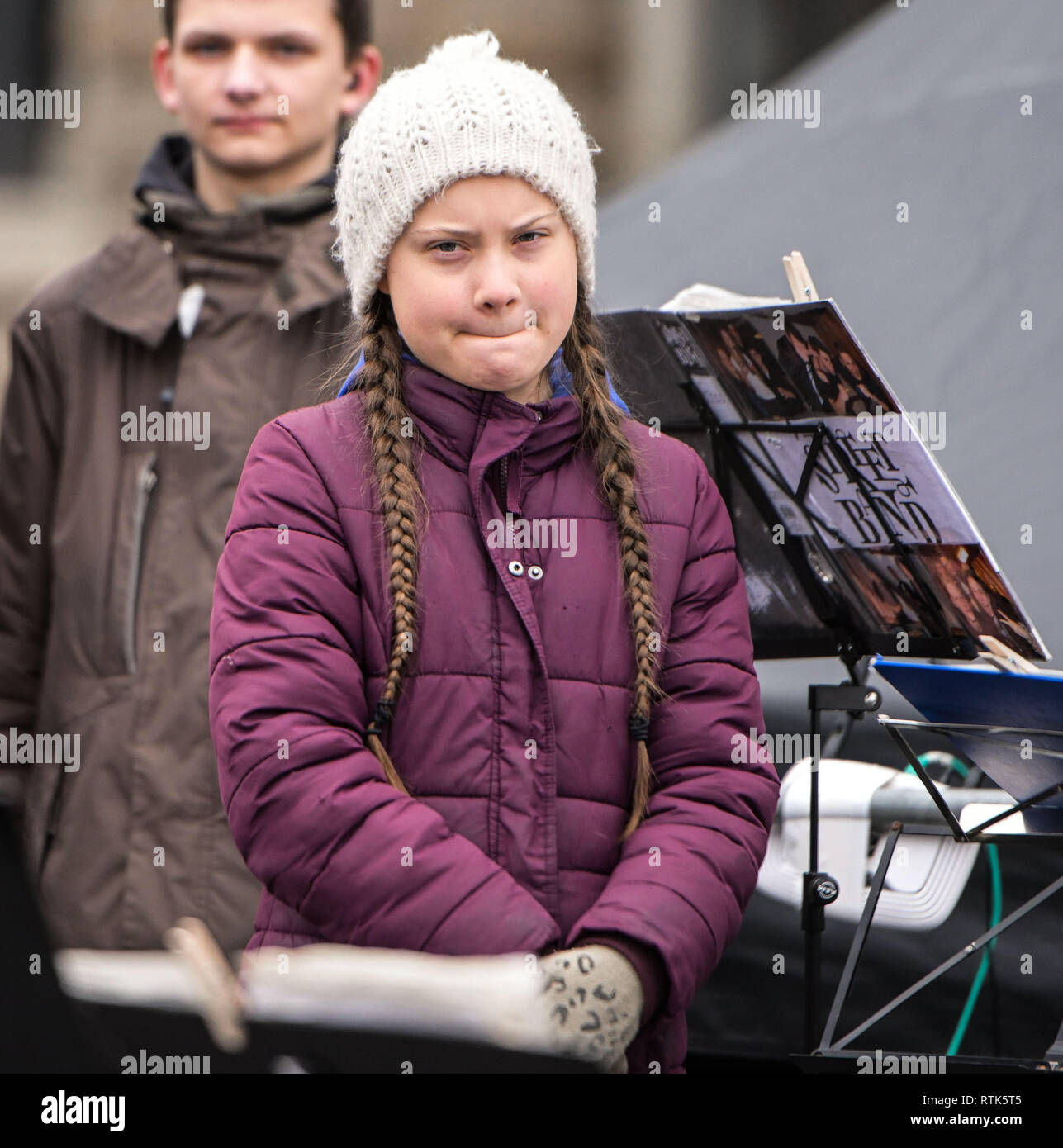Greta thunberg 1 -Fotos und -Bildmaterial in hoher Auflösung – Alamy