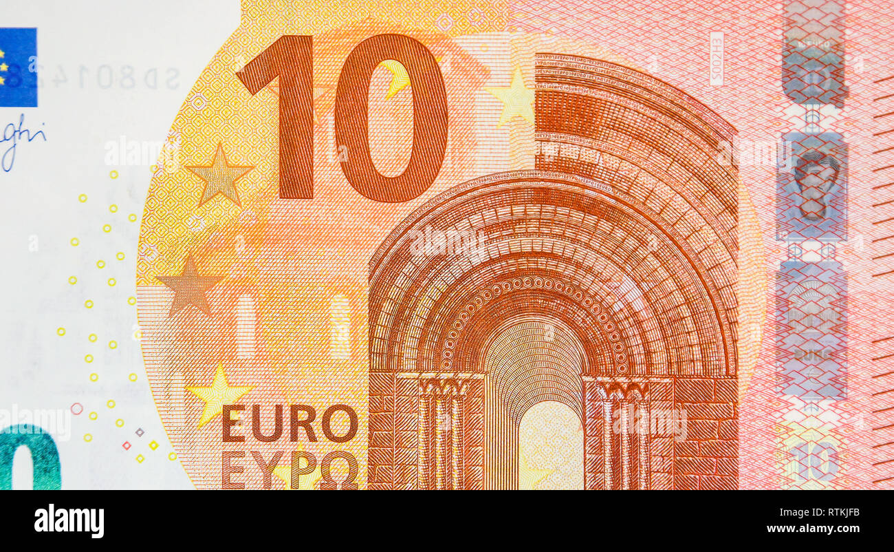 10 euro banknote back -Fotos und -Bildmaterial in hoher Auflösung – Alamy