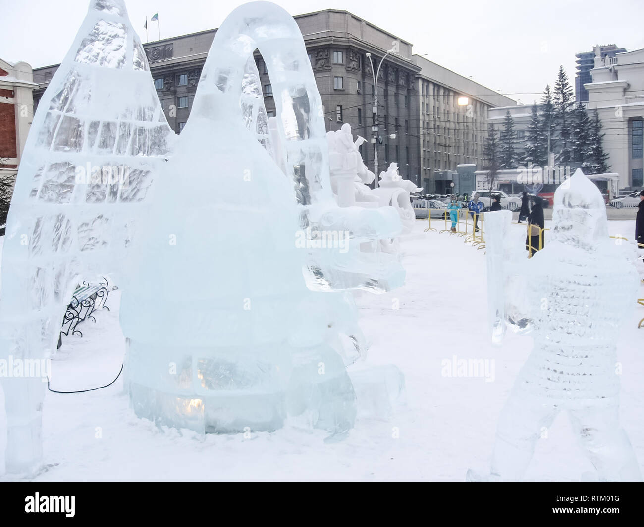 Ice sculptures moscow -Fotos und -Bildmaterial in hoher Auflösung – Alamy
