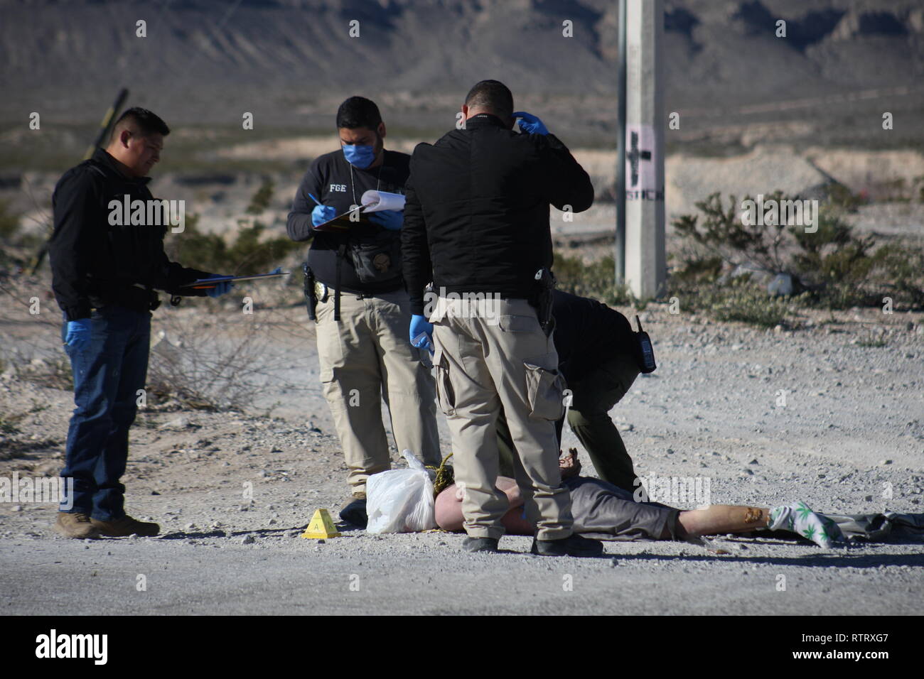 Kopf der kriminalpolizei bedeckt -Fotos und -Bildmaterial in hoher ...