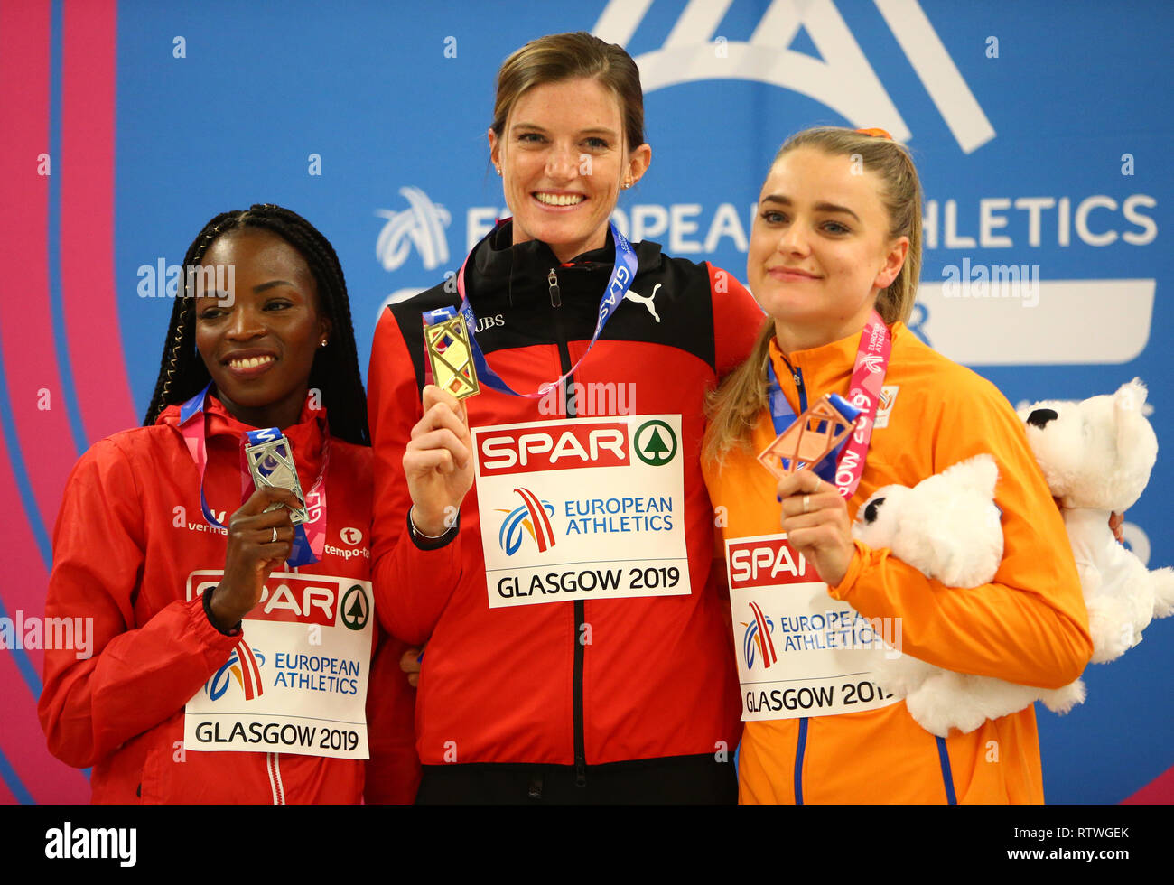 Emirate Arena, Glasgow, UK. 2 Mär, 2019. Leichtathletik Hallen ...
