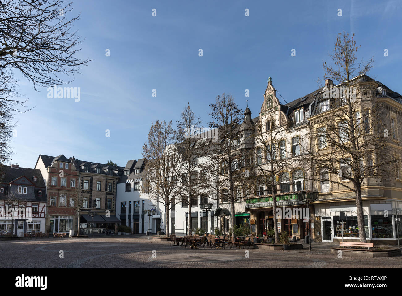 Historische Stadt Andernach, Deutschland Stockfotografie - Alamy