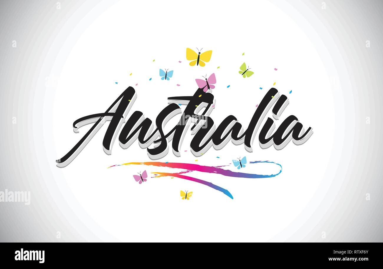 Schmetterlinge australien Stock-Vektorgrafiken kaufen - Alamy