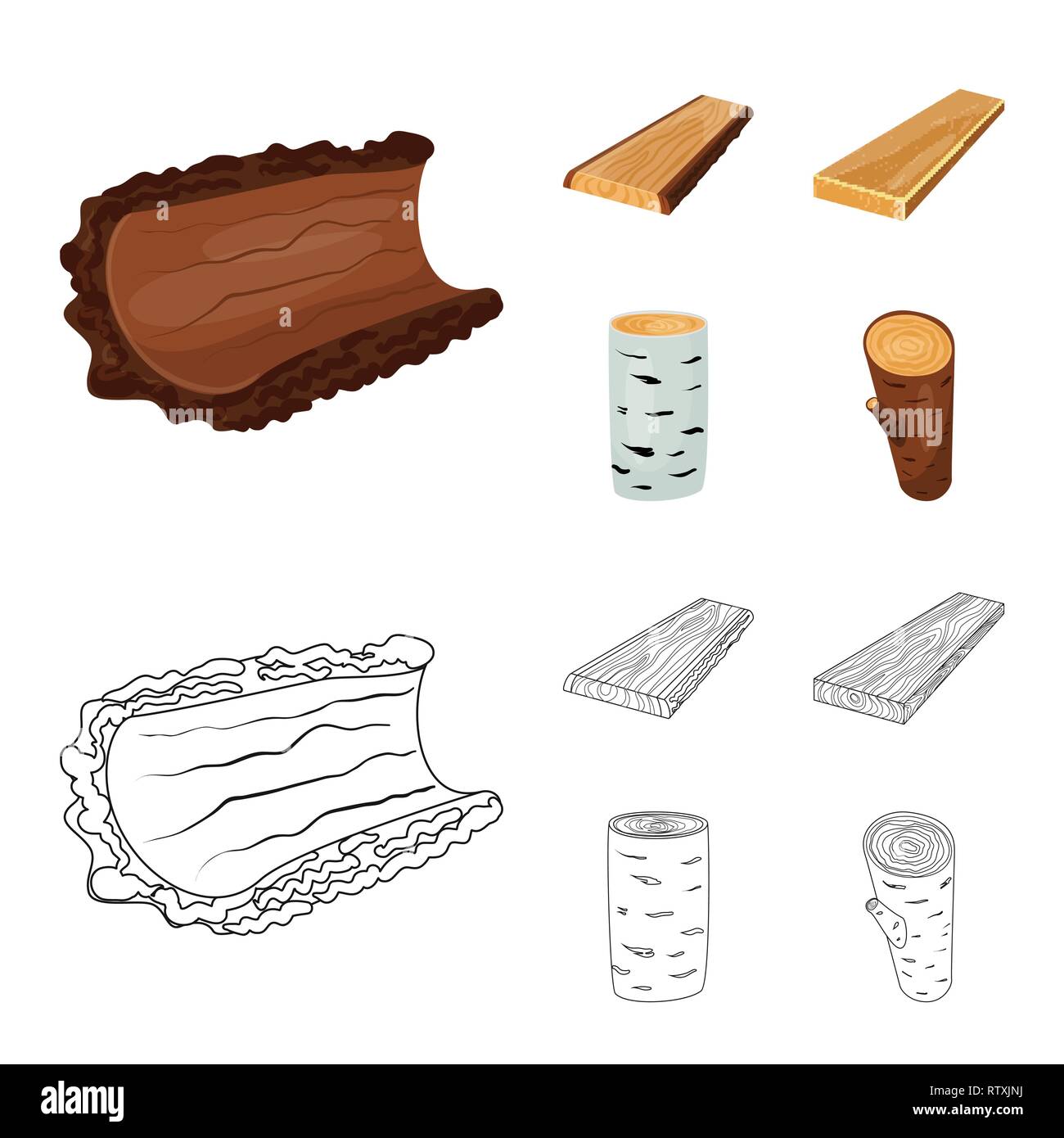 Rinde, Plank, Deck, Stück, Holz, Abfall, Abschnitt, Bauholz ...