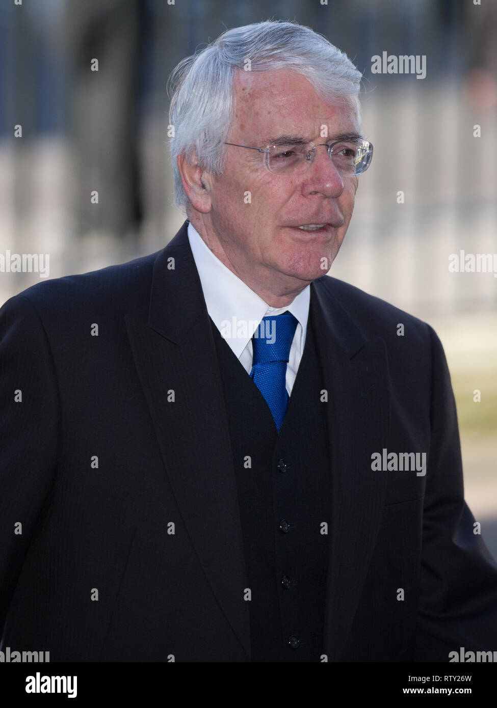 Die rt hon sir john major -Fotos und -Bildmaterial in hoher Auflösung ...