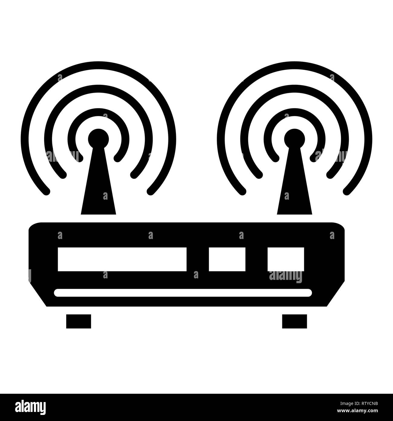 Wlan router symbol -Fotos und -Bildmaterial in hoher Auflösung – Alamy